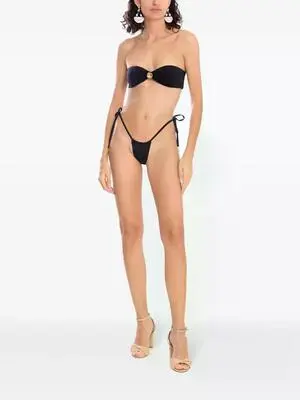 AMIR SLAMA Draped-detail Bikini Set