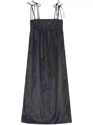 Ganni Spaghetti Strap Day Dresses