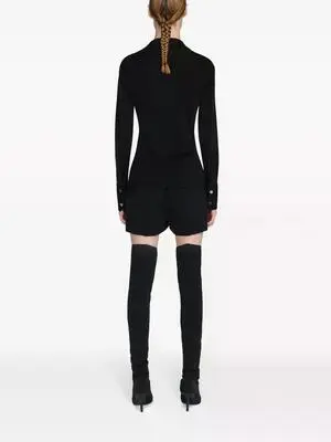 DION LEE Studded-placket Shirt