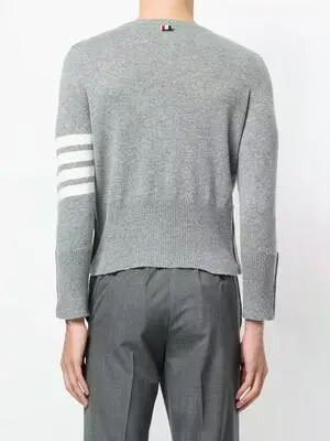 Thom Browne 4-bar Short Cashmere Pullover
