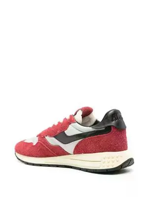 AUTRY Reelwind Panelled Sneakers - Red