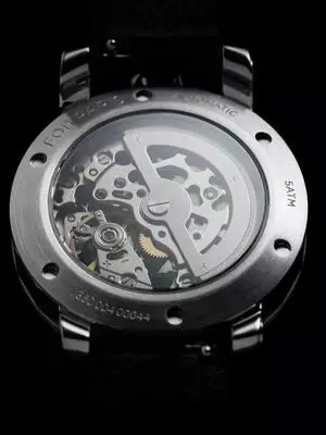 FOB PARIS Automatic Stainless Steel Watch - Black