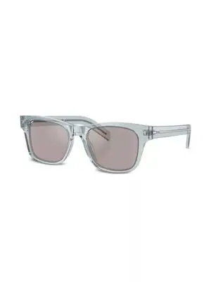 Prada Logo-engraved Square-frame Sunglasses - Neutrals