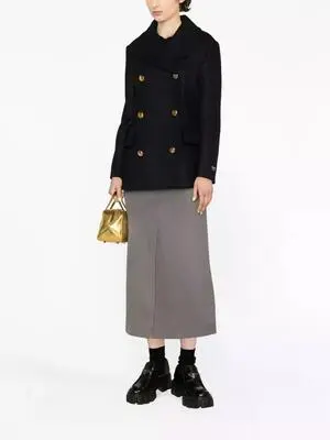 Prada Double-breasted Virgin Wool Jacket