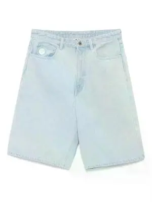 Aape By *a Bathing Ape Light Wash Shorts For Men