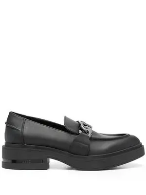 Liu Jo Gabrielle 23 Chain-link Loafers - Black