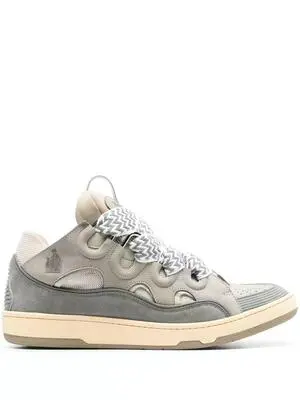 LANVIN Curb Leather Sneakers