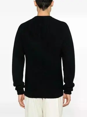 JIL SANDER Side Zip Detail Wool Jumper