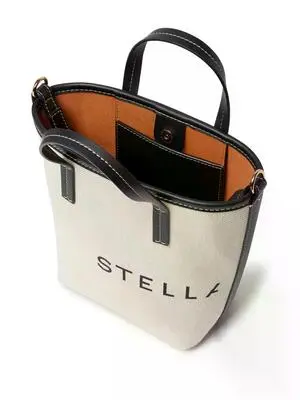 Stella McCartney Logo-print Cotton Tote Bag
