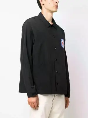Kenzo Logo-stamp Shirt Jacket