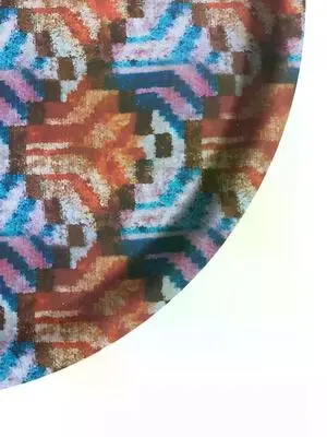 LES-OTTOMANS Ikat' Wooden Tray