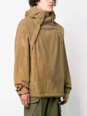 RANRA Side-zip Corduroy Hoodie