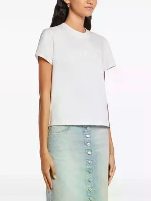COURREGES Ac Straight Cotton T-shirt