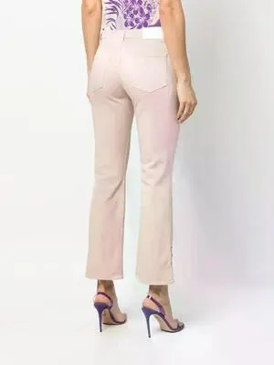 Pinko Lacing-detail Bootcut Jeans