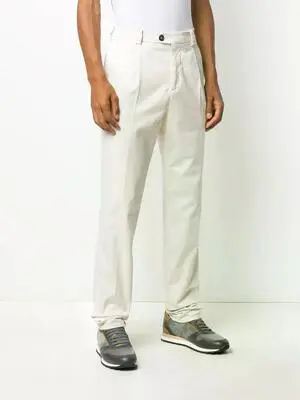 Brunello Cucinelli Straight-leg Trousers - Neutrals