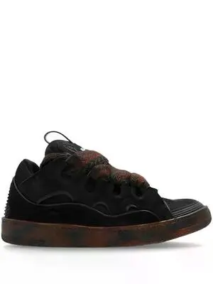 LANVIN Curb Lite Logo-patch Sneakers