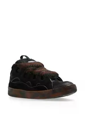 LANVIN Curb Lite Logo-patch Sneakers