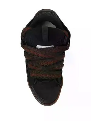 LANVIN Curb Lite Logo-patch Sneakers