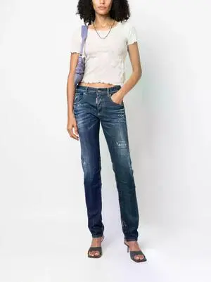 Dsquared2 24/7 Distressed Skinny Jeans