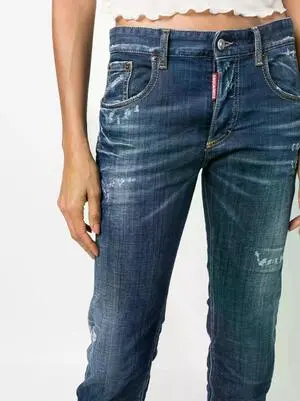 Dsquared2 24/7 Distressed Skinny Jeans