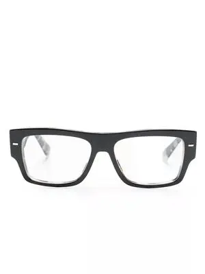 Dolce & Gabbana Rectangle-frame Glasses - Black