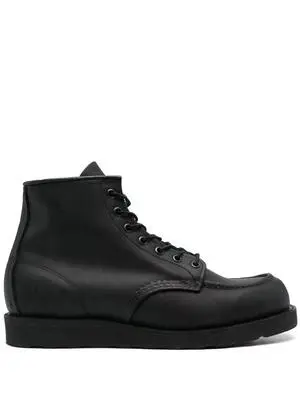 Red Wing Leather Ankle Boots - Black
