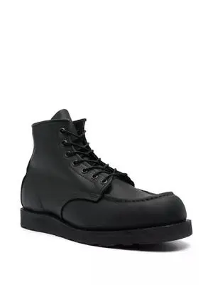 Red Wing Leather Ankle Boots - Black
