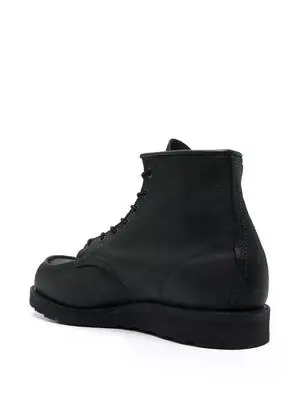 Red Wing Leather Ankle Boots - Black