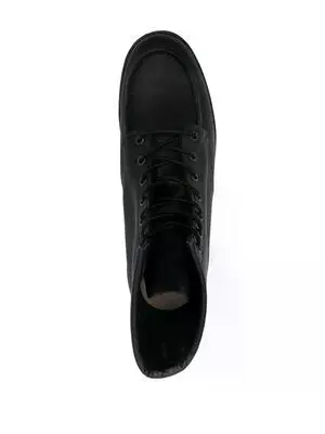Red Wing Leather Ankle Boots - Black