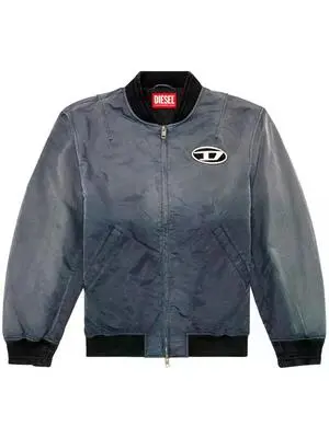 DIESEL® J-kepes Bomber Jacket - Grey
