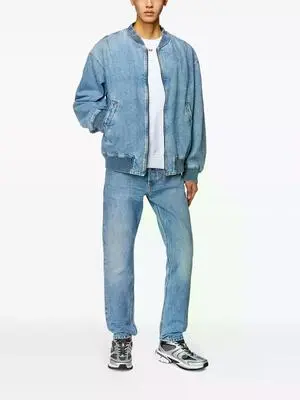 DIESEL® D-vinz Denim Bomber Jacket