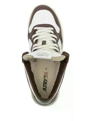 AUTRY Medalist High-top Sneakers - Brown