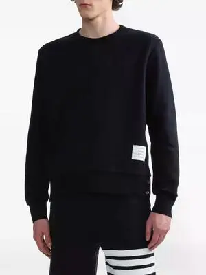 Thom Browne Rwb Stripe Sweatshirt - Blue
