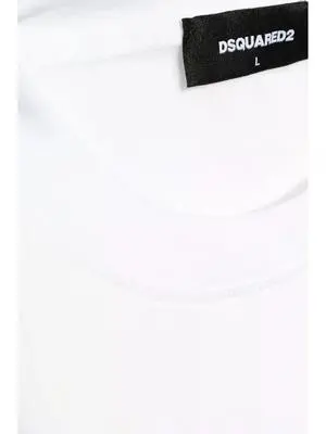 Dsquared2 Graphic-stamp Sweatshirt - White