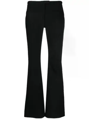 COURREGES Crepe Flared Trousers