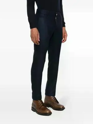 Jacob Cohen Skinny Virgin Wool Blend Trousers