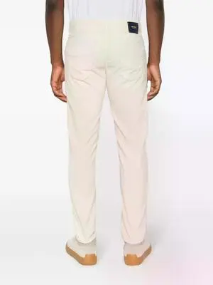 Incotex Slim-cut Cotton Trousers - Neutrals