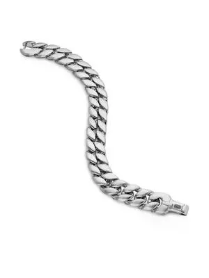 David Yurman Sterling Curb Chain Bracelet