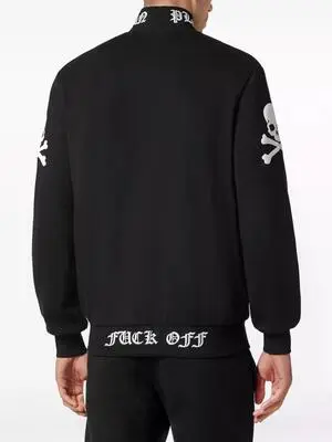 Philipp Plein Embroidered Bomber Jacket