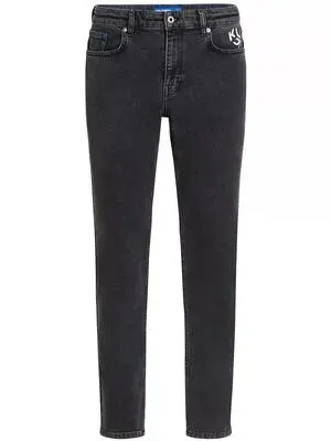 Karl Lagerfeld Logo-print Skinny Jeans