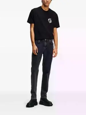 Karl Lagerfeld Logo-print Skinny Jeans