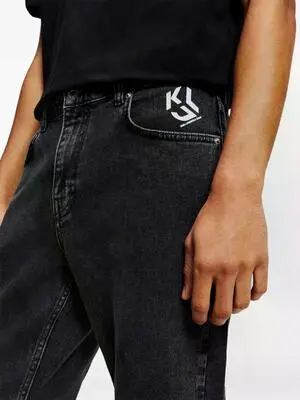 Karl Lagerfeld Logo-print Skinny Jeans