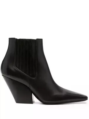 Casadei Leather Ankle Boots