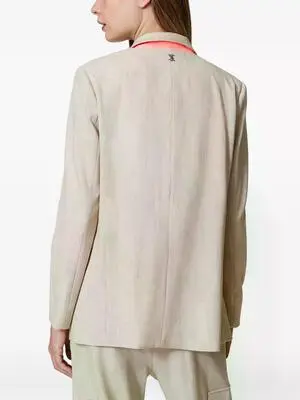 TWINSET Mélange-effect Double-breasted Blazer