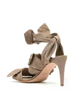 Red Valentino Knot Me Up 85mm Sandals