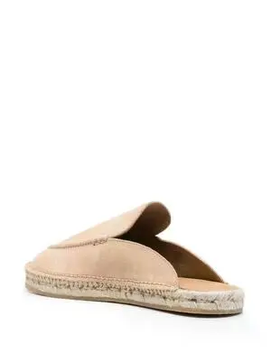 SCAROSSO Suede Jute-sole Espadrilles