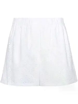 Kenzo Broderie-anglaise High-rise Short Shorts