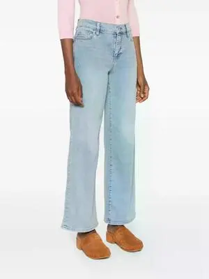 FRAME Wide-leg Jeans - Blue