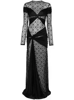 Marine Serre Plain Evening Dresses
