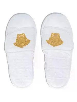 Versace Medusa Head Platform Slippers